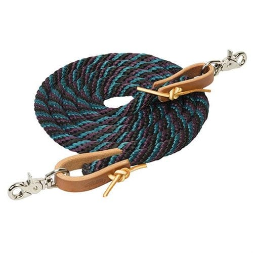 8' Poly Roper Reins with Scissor Snap | Henderson's Western Store