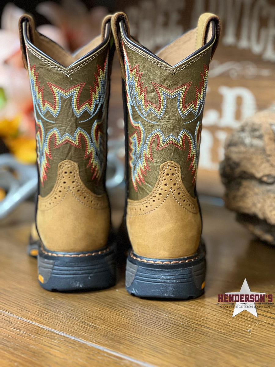 Kid's Workhog Pull On Boots by Ariat | Henderson's Western Store